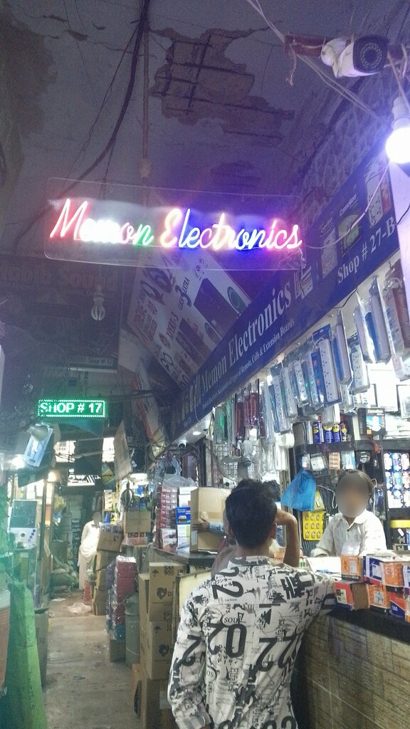 Elektronik eşya mağazaları Memon electronics, Karaçi, foto