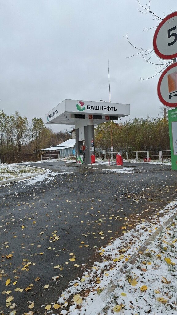 Benzin istasyonu Башнефть, Zlatoust, foto
