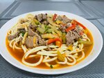 Уйгурский лагман (Lyotchika Babushkina Street No:30с4), kafe  Moskova'dan