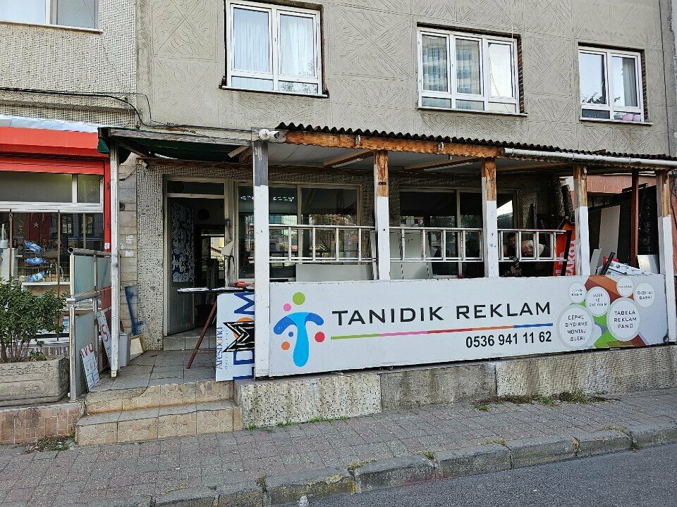 Tabela yapımı Tanıdık Reklam, İstanbul, foto