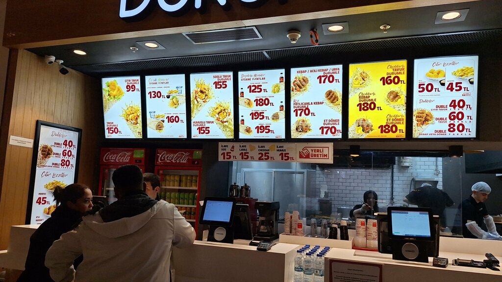 Fast food Dürümle, İstanbul, foto