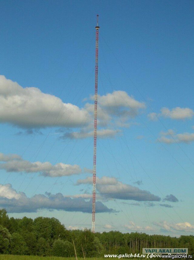 Mühendislik altyapısı Вышка сотовой связи, Vladimirskaya oblastı, foto