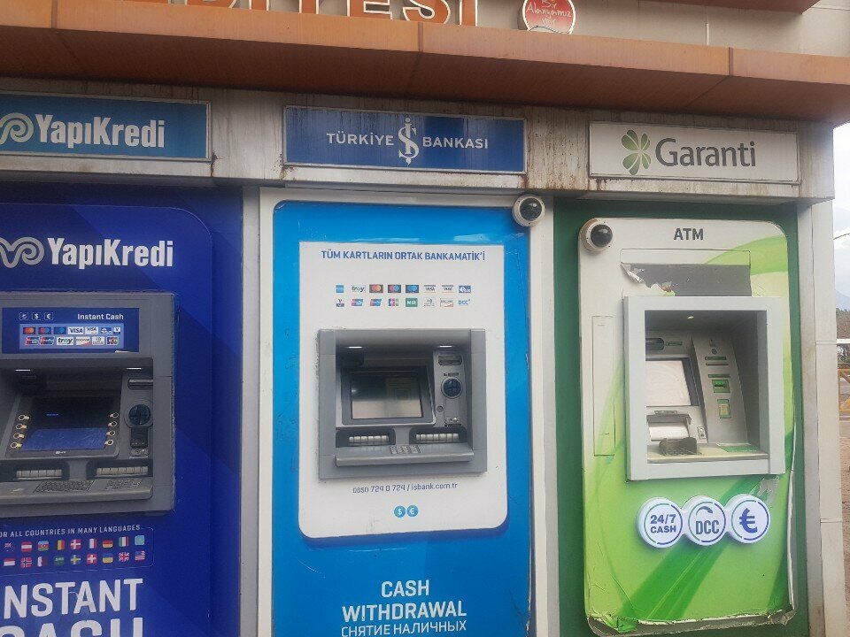 ATM'ler Türkiye İş Bankası Bankamatik, Alanya, foto