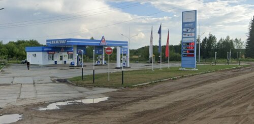 Benzin istasyonu АЗС № 33, Kirovskaya oblastı, foto