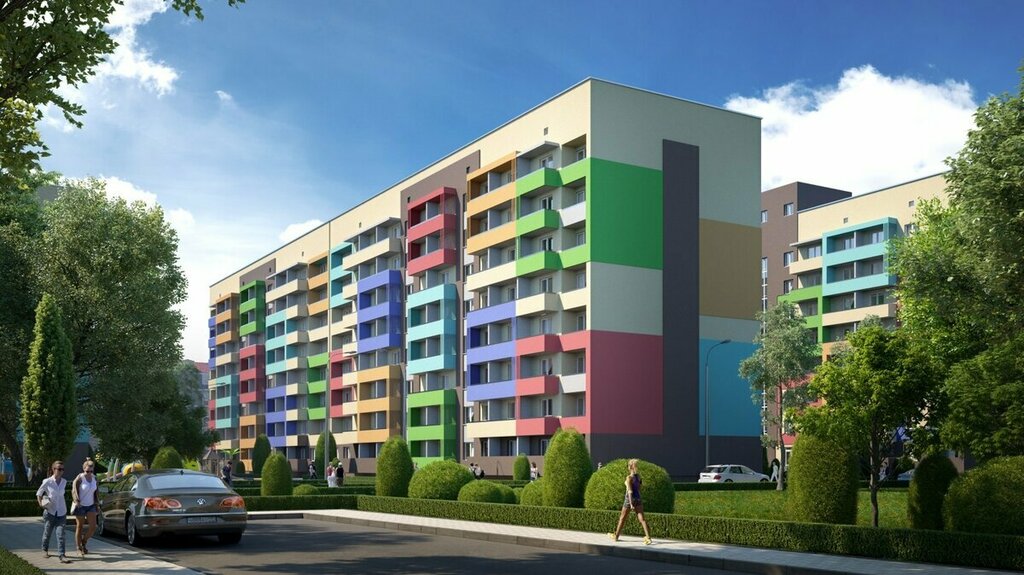 Konut blokları Офис продаж ЖК Самоцветы, Krasnodar, foto