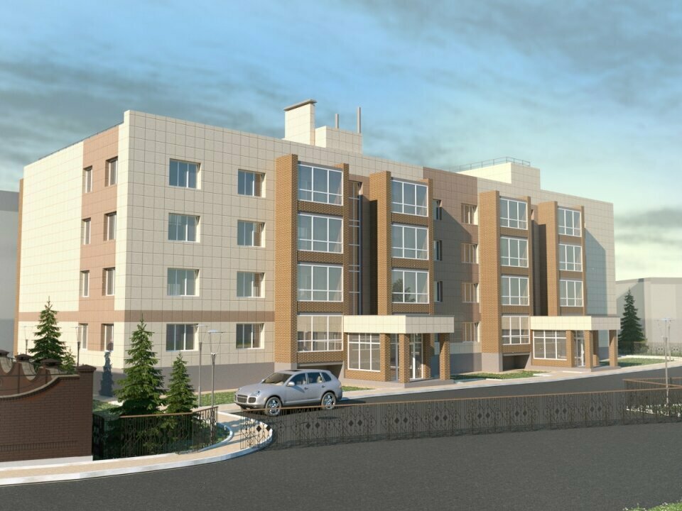 Konut blokları Парижский дворик, Syktivkar, foto