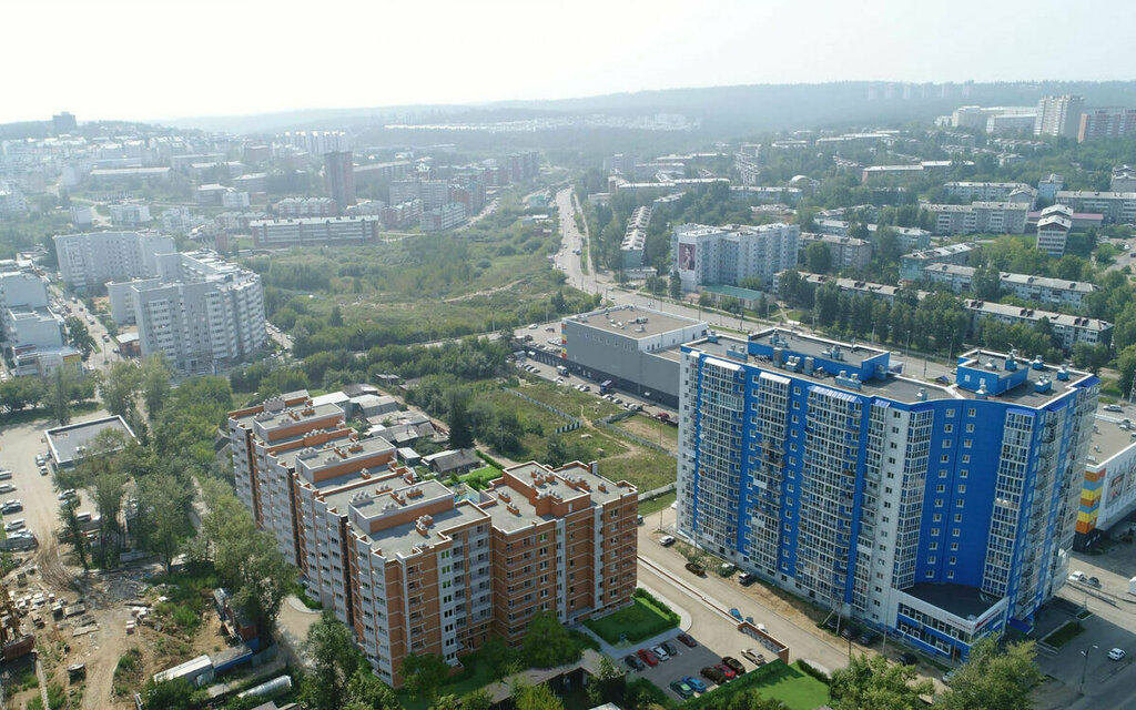 Konut blokları Приморский, Irkutsk, foto