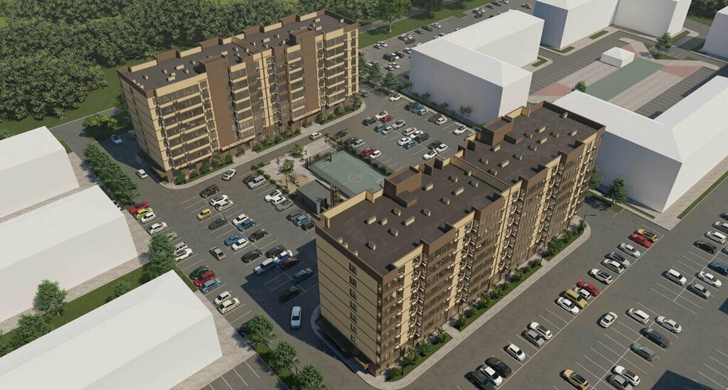 Konut blokları Мега-2, Adıge Cumhuriyeti, foto