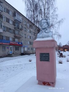 Сквер им. А. С. Пушкина (Pushkinskaya ulitsa No:43), meydan  Borovichy'den