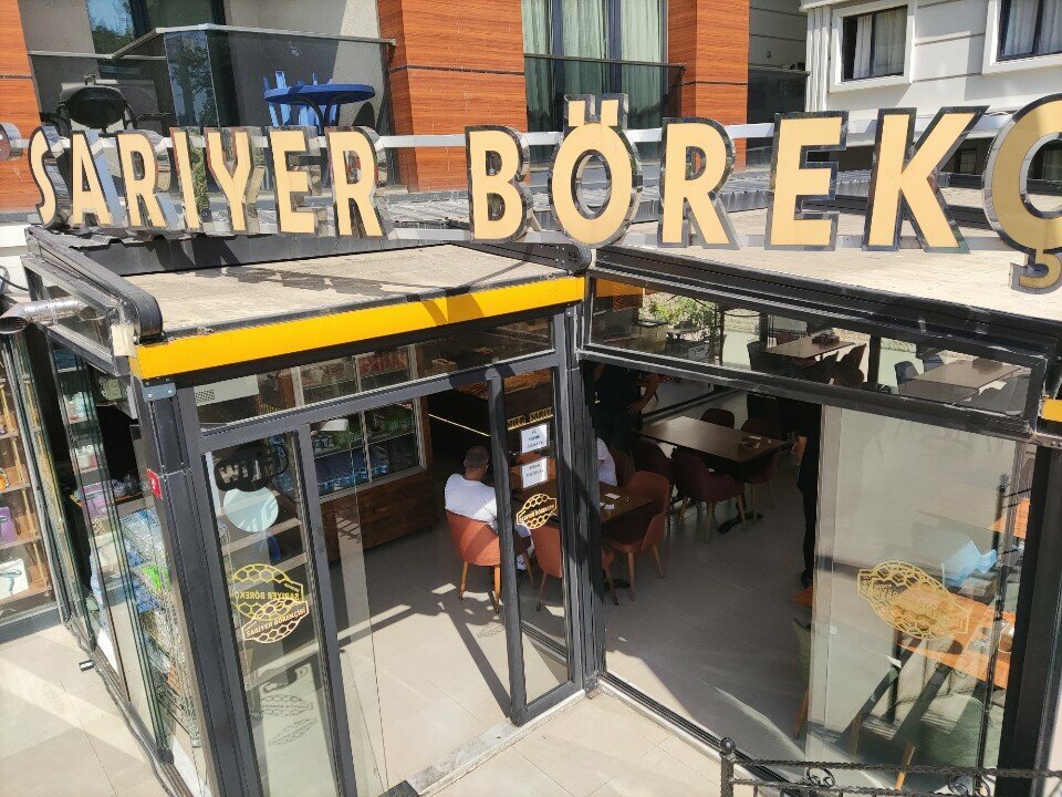 Kafe Sarıyer Börek cafe, İstanbul, foto