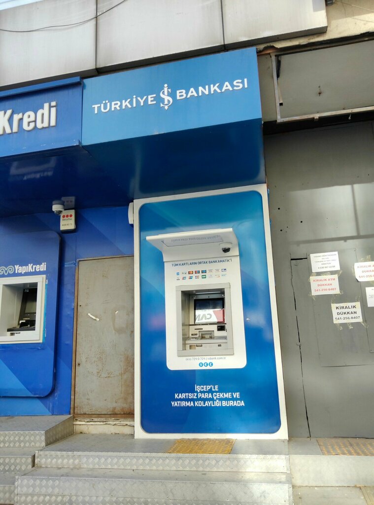 ATM'ler Türkiye İş Bankası Bankamatik, İstanbul, foto