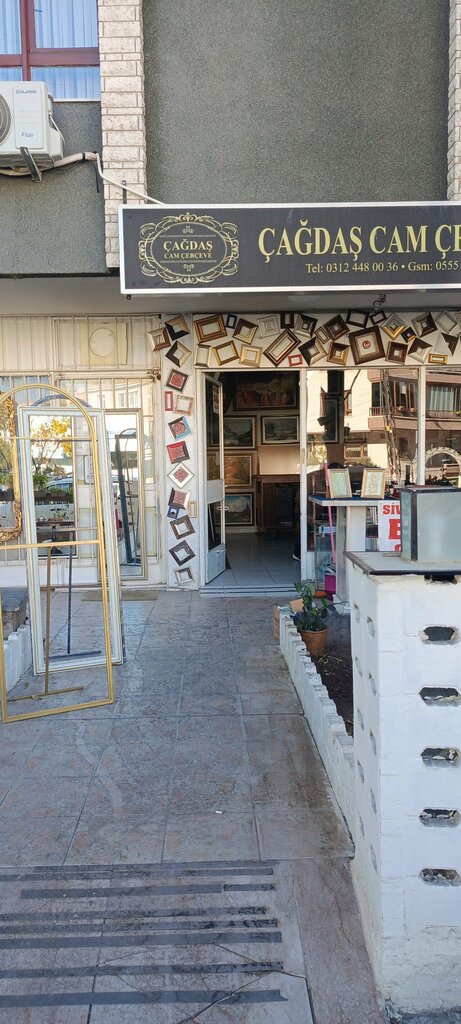 Resim, tablo ve çerçeve mağazaları Çağdaş Cam Çerçeve, Ankara, foto