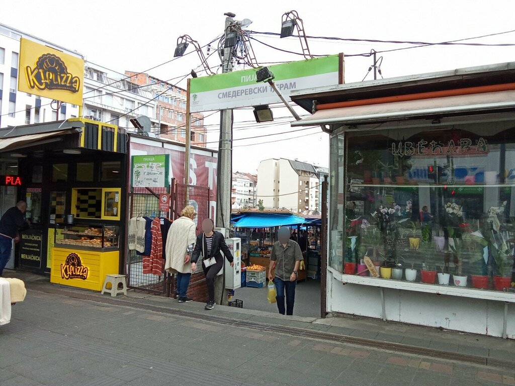 Pazarlar ve çarşılar Smederevski Đeram, Belgrad, foto