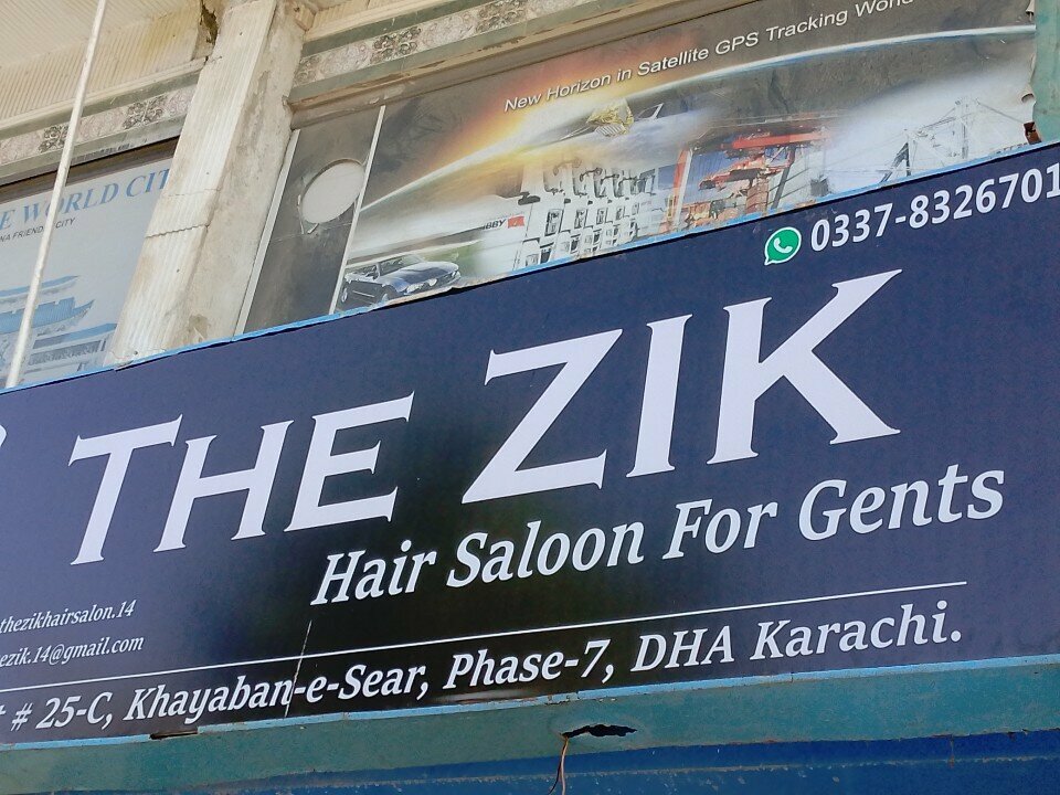 Kuaförler The Zik, Karaçi, foto