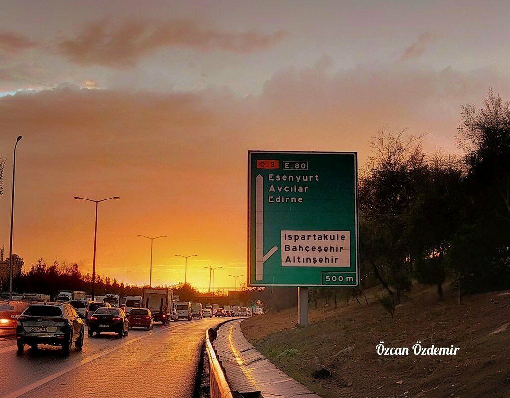 Otoban gişeleri Ispartakule Gişeleri, İstanbul, foto