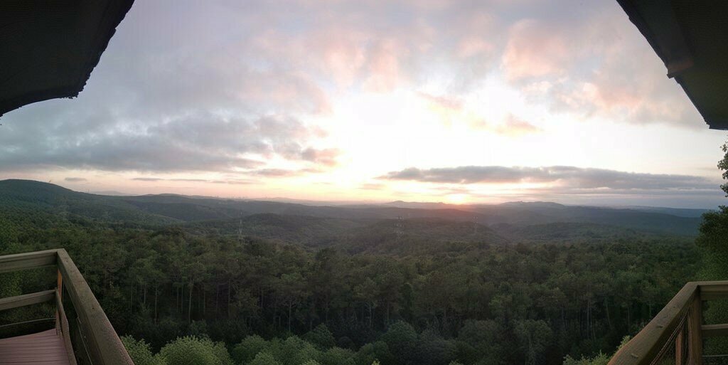 Seyir terası Yangın Gözetleme Kulesi, İstanbul, foto