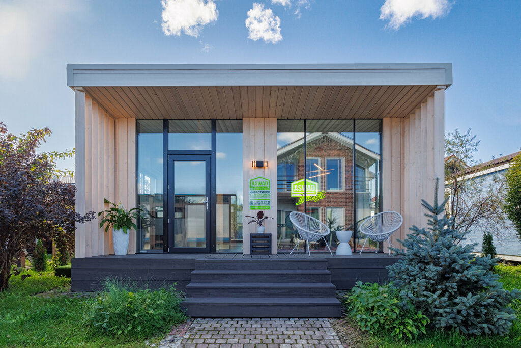 Yazlık ev inşaatı Aswad Home Factory, Mytişçi, foto