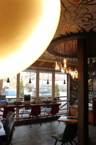 Kahve dükkanları Happy Cofeman Coffee, Stavropolski krayı, foto