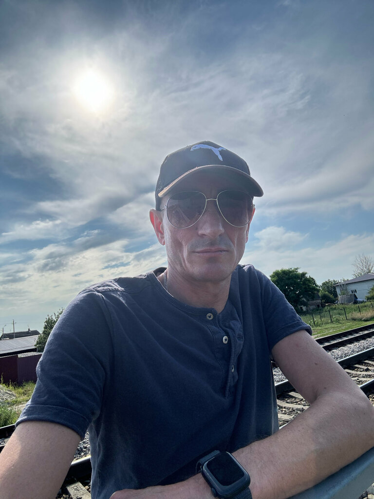 Tren istasyonu остановочный пункт Олымский, Kurskaya oblastı, foto