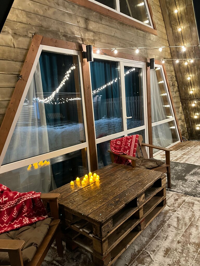 Resort oteller, tesisler NelchA-Frame, Saratovskaya oblastı, foto
