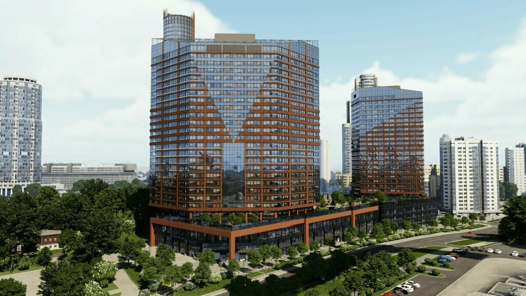 Konut blokları Re: Volution Towers, Yekaterinburg, foto