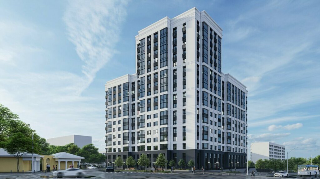 Konut blokları Сергиев Пассаж на Беловежской, Novosibirsk, foto