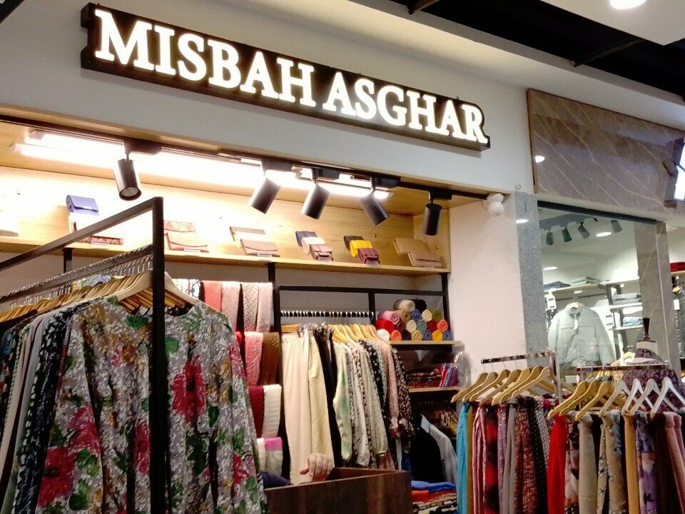 Dış giyim mağazası Misbah asghar, Karaçi, foto