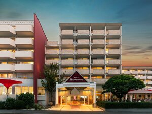 Hotel Frankenland (Frühlingstraße No:11, Bad Kissingen), otel  Bad Kissingen'dan