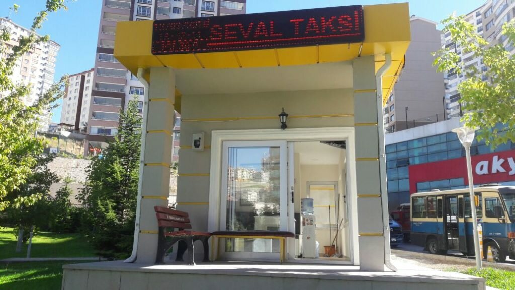Taksi durağı Seval Taksi, Ankara, foto