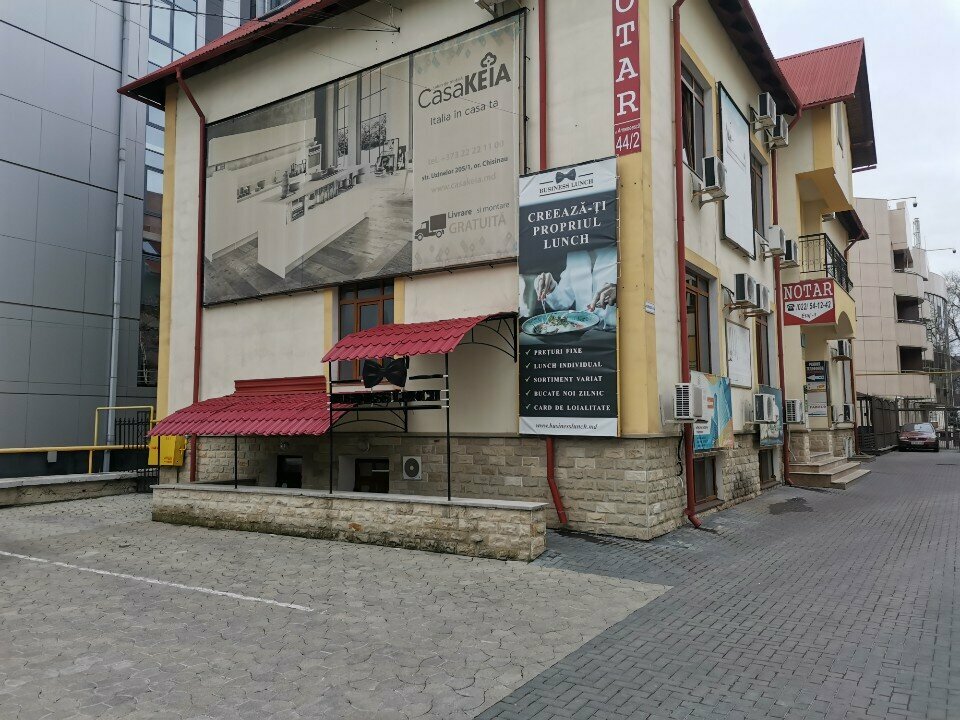 Kantin, yemekhane Business Lunch, Kişinev, foto
