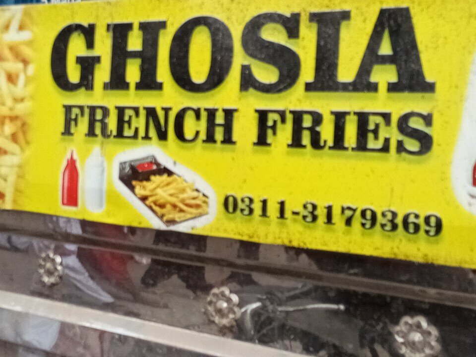 Restoran Ghosia french fries, Karaçi, foto