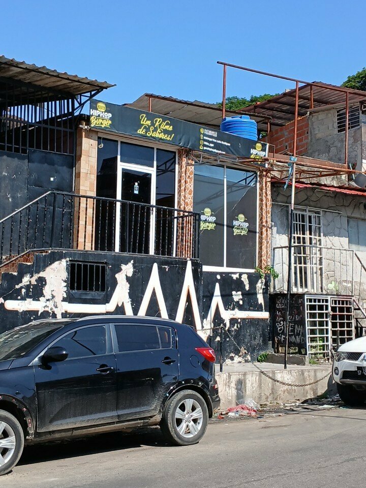 Fast food Hip hop burger, Loanda, foto