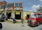 Lubricantes Sagitario (Department of La Paz, Provincia Murillo, El Alto, Avenida Elizardo Perez), oto döşeme  El Alto'dan