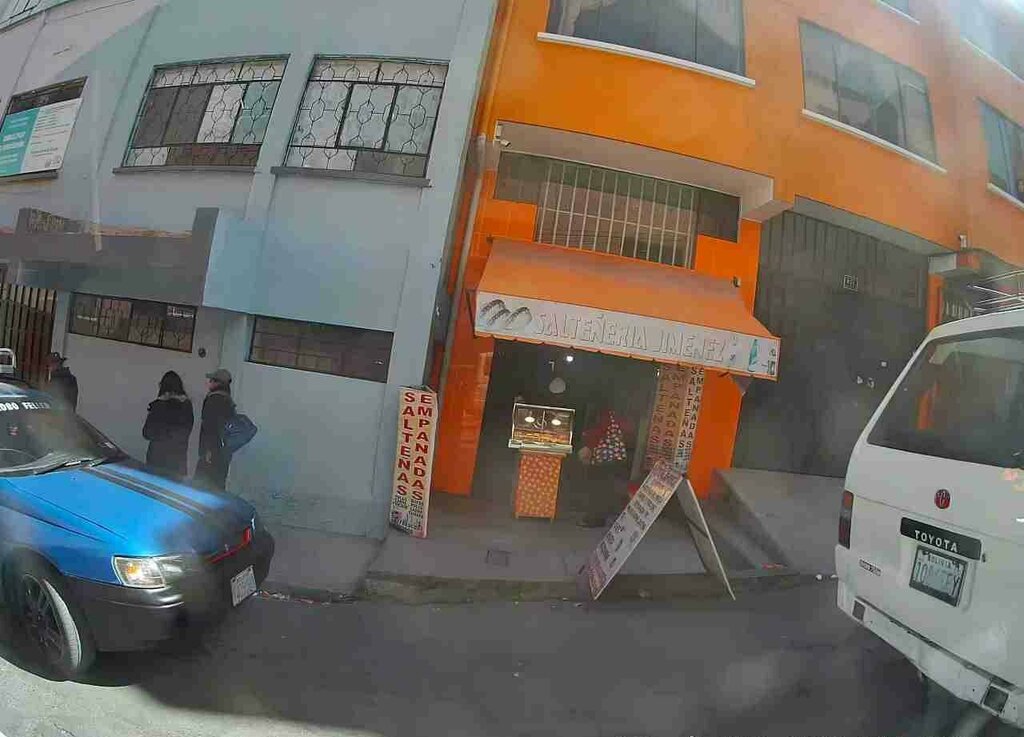 Fast food Jimenez Salteneria, La Paz, foto
