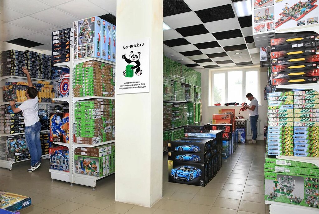 Çocuk oyunları ve oyuncakları Go-Brick.ru, Moskova, foto