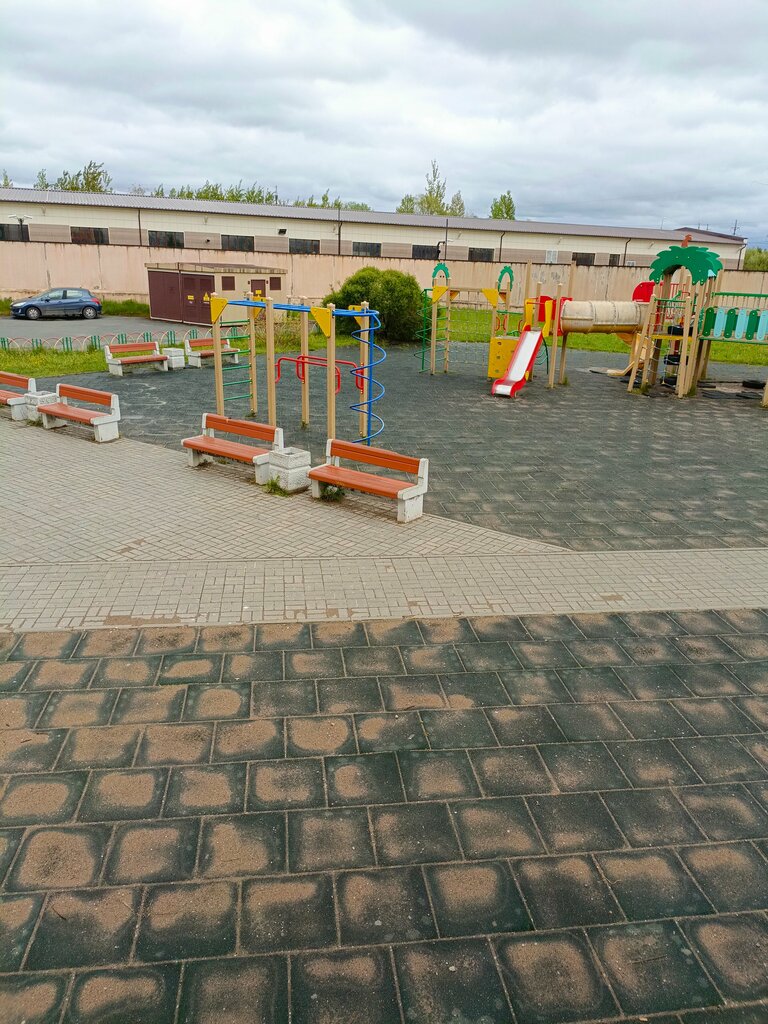 Oyun alanı Playground, Pskov, foto