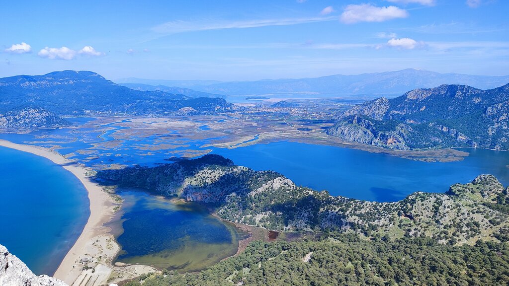 Seyir terası İztuzu Radar Tepesi, Ortaca, foto