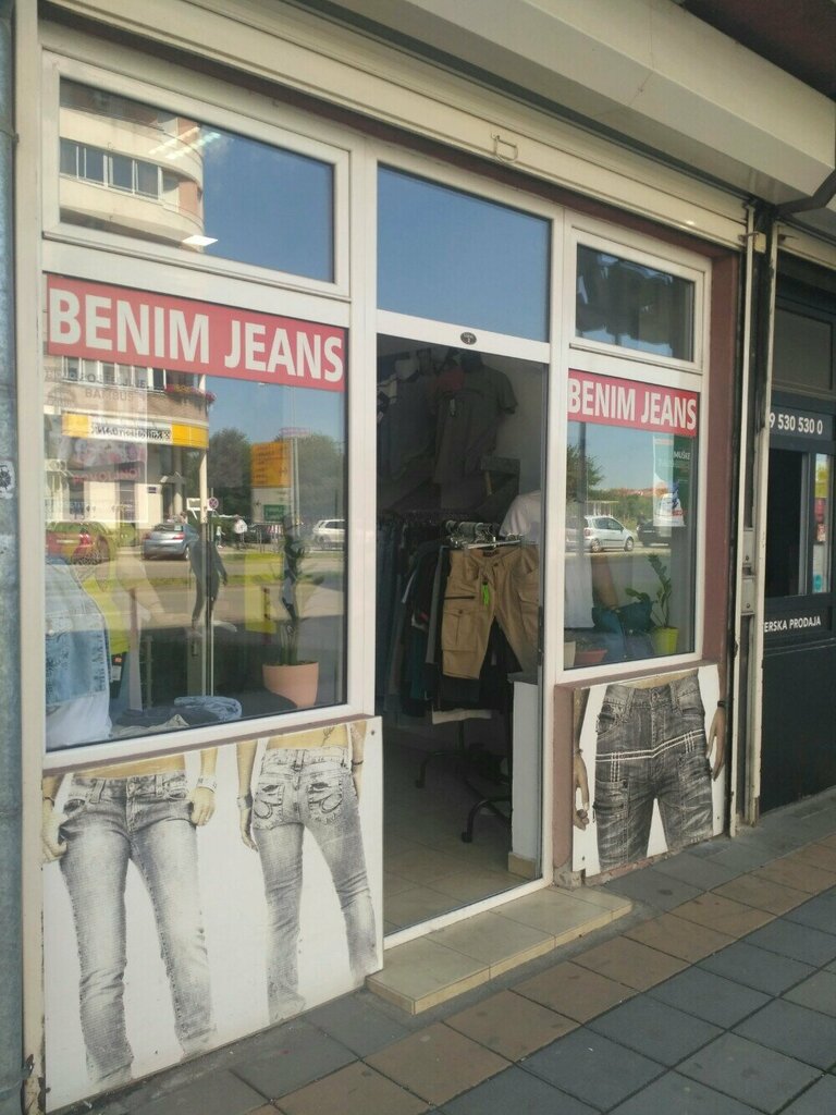Denim giyim Benim Jeans, Novi Sad, foto