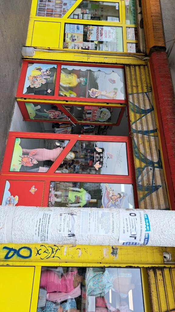 Çocuk giyim mağazaları Butik Bajka, Belgrad, foto