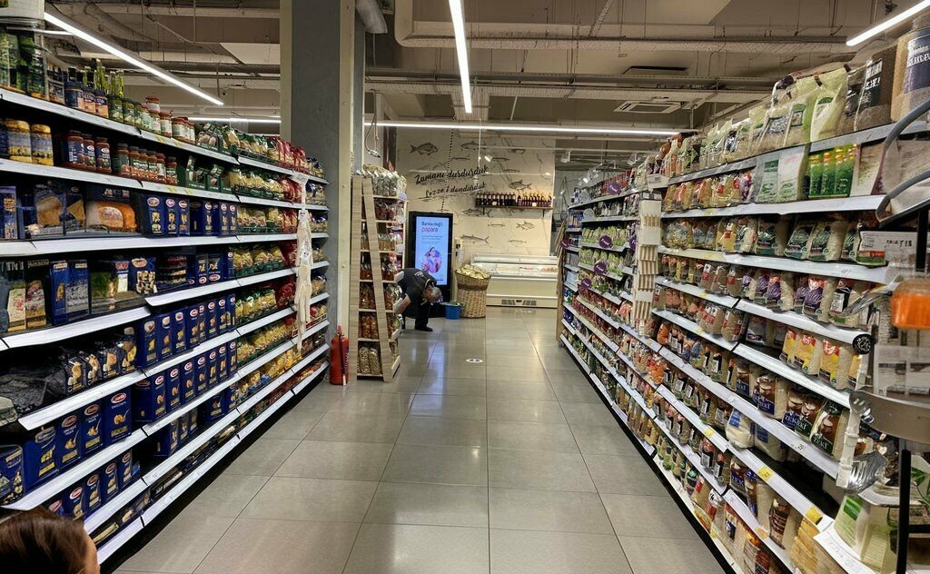Süpermarket CarrefourSA, İstanbul, foto
