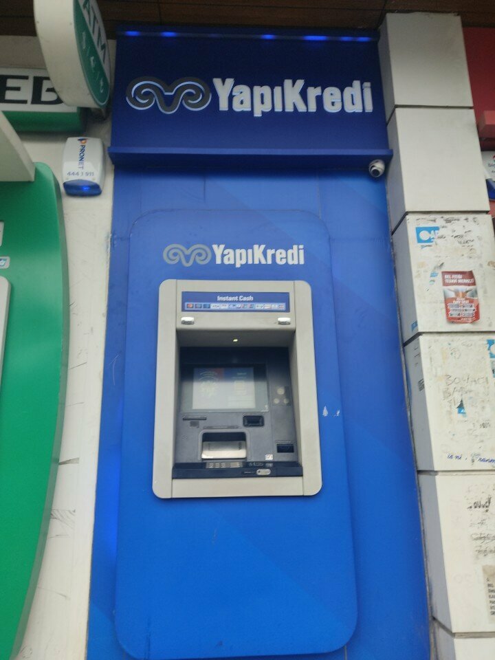 ATM'ler Yapı Kredi, İstanbul, foto