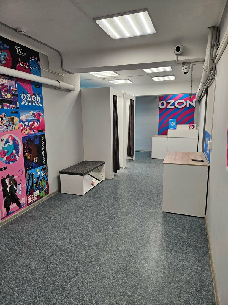 Teslimat noktası Ozon, Moskova, foto