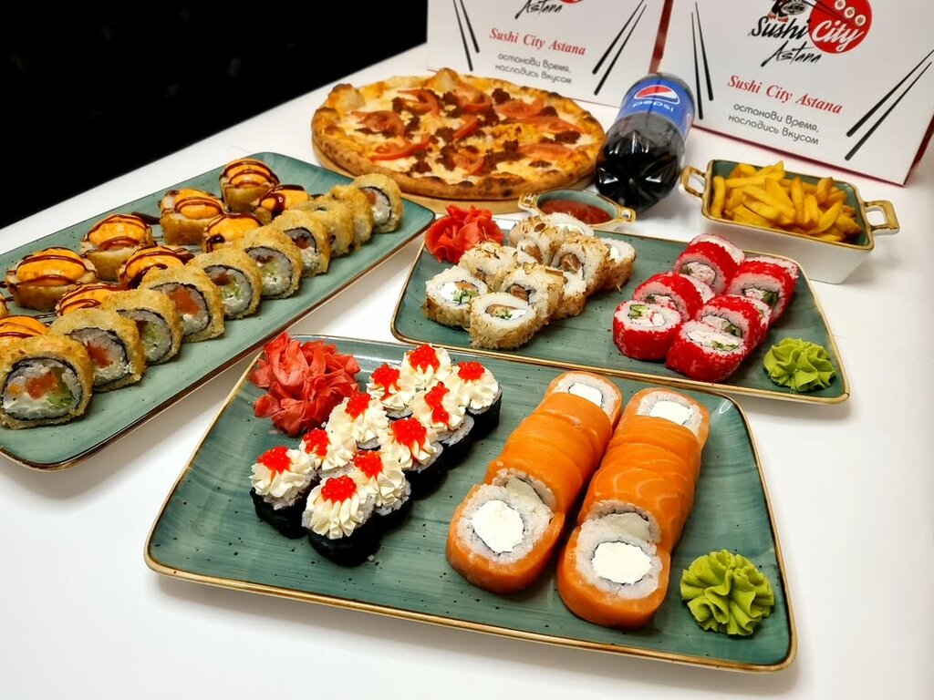 Hazır yemek teslim servisleri Sushi City Astana, Astana, foto