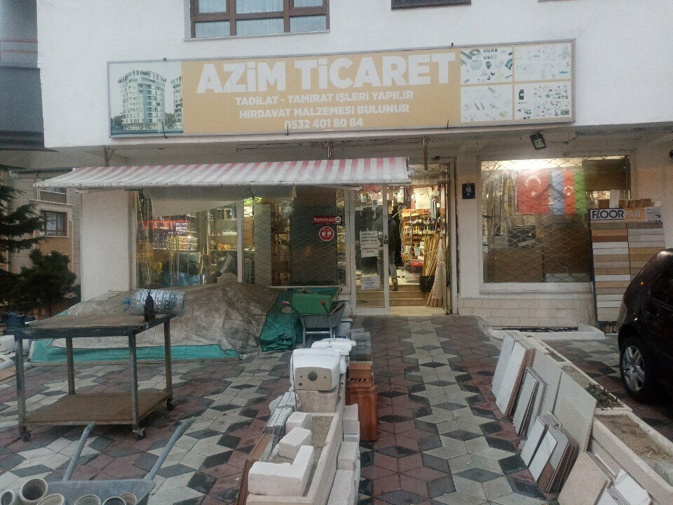 Yapı mağazası Azim Ticaret, Ankara, foto