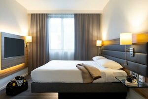 Moxy Aberdeen Airport (Scotland, City of Aberdeen, Aberdeen International Airport), otel  İskoçya'dan