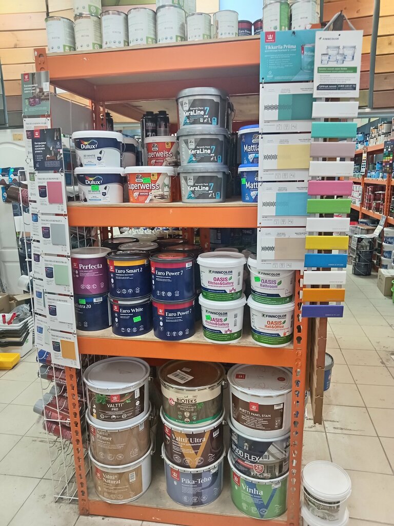 Boya ve cila malzemeleri üretim ve satış yerleri Лаки краска, Kolomna, foto