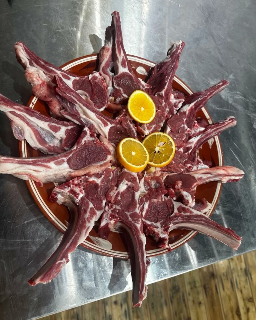 Kasap, şarküteri Qassob, Fergana, foto