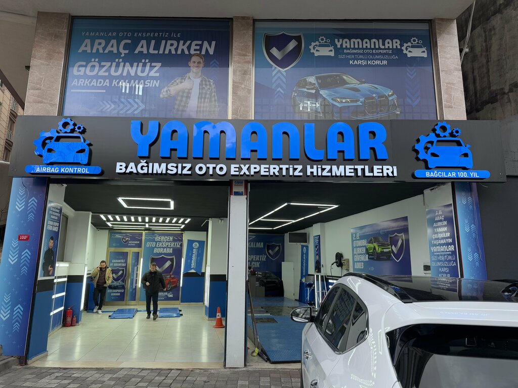 Araç muayene istasyonları Yamanlar oto ekspertiz bağcılar, İstanbul, foto