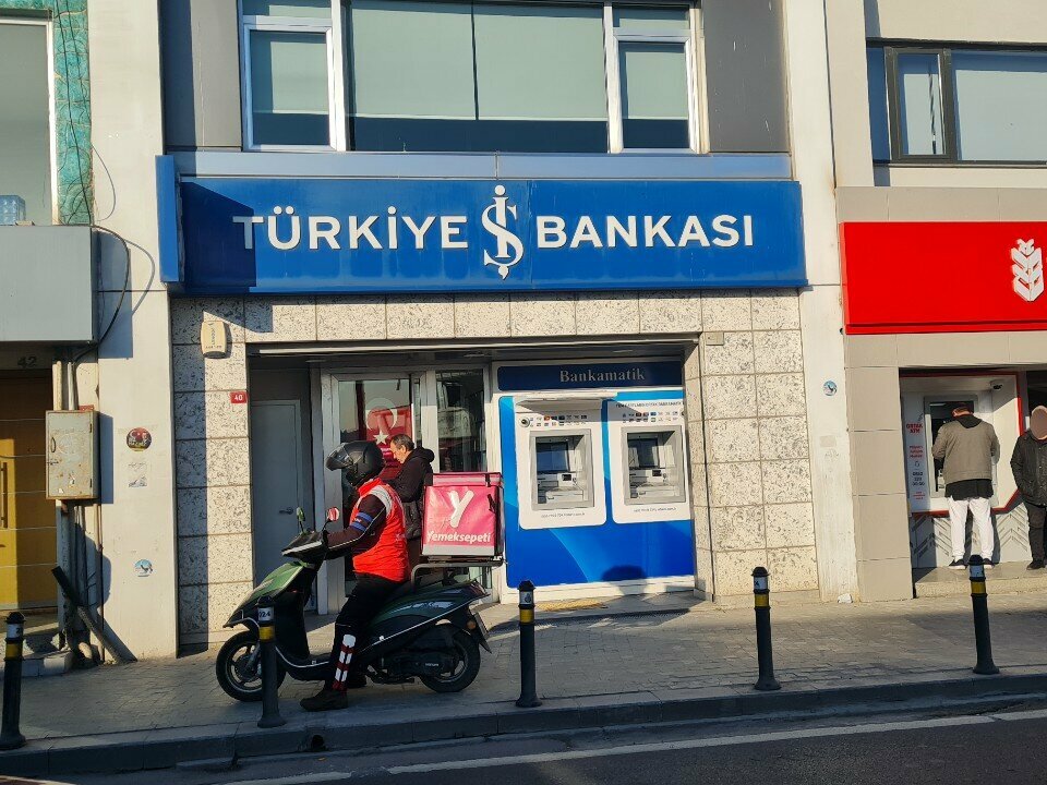 ATM'ler Türkiye İş Bankası Bankamatik, İstanbul, foto