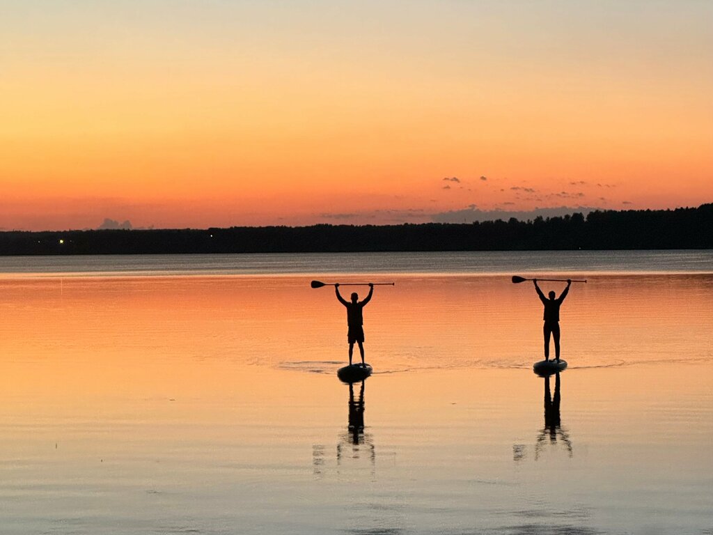 Kürek sörfü Ruza Surf Club, Moskova ve Moskovskaya oblastı, foto